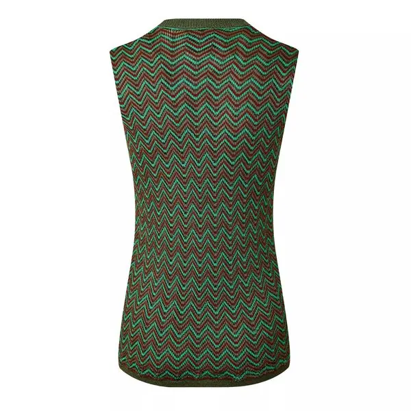 Missoni Zigzag Knitted Vest