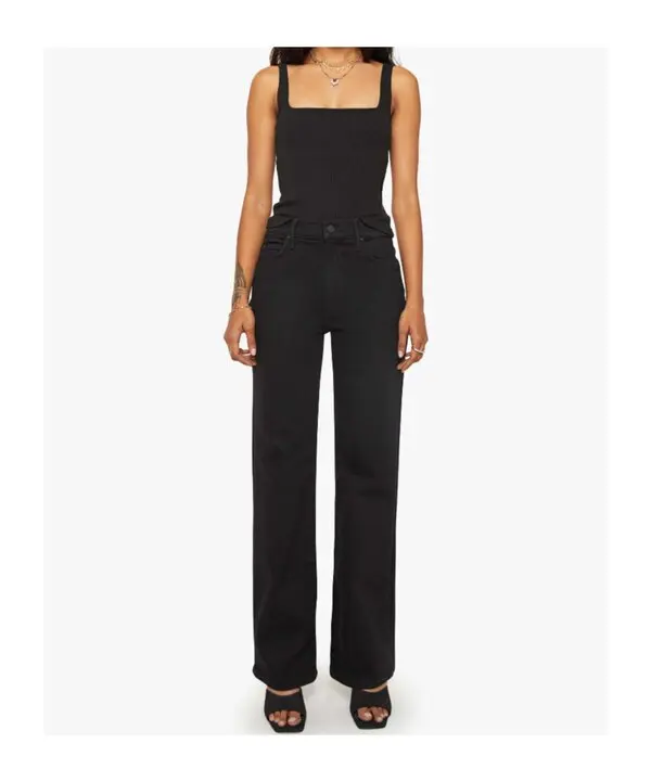 MOTHER High-rise Straight Leg Jean
