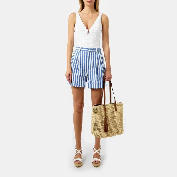 Ralph Lauren Ring Detail Plunge Swimsuit