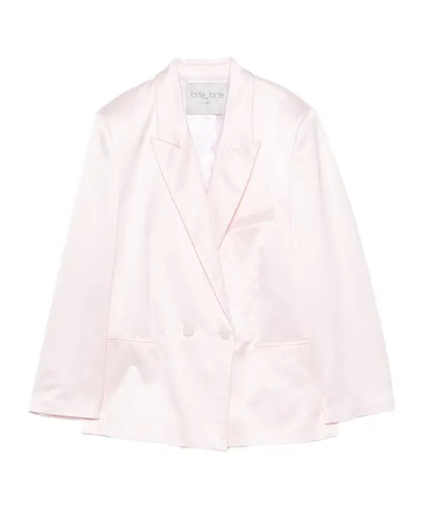 FORTE_FORTE Double-breasted Blazer
