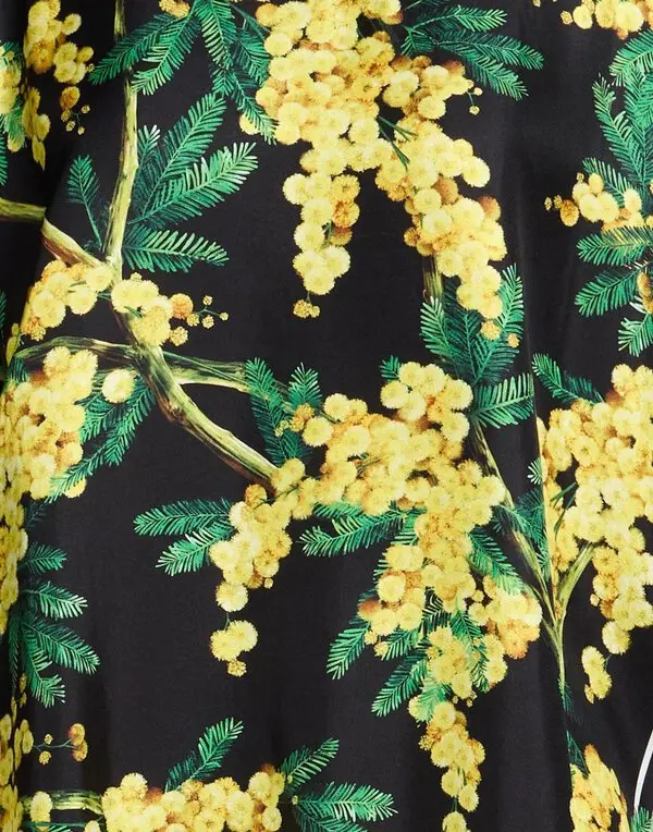 Dolce & Gabbana Floral Print Long Sleeve Knit