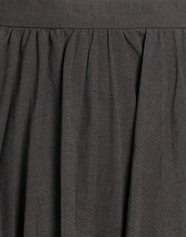 Balenciaga Flared Denim Midi Skirt