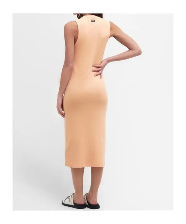 Barbour Sleeveless Round Neck Midi Dress