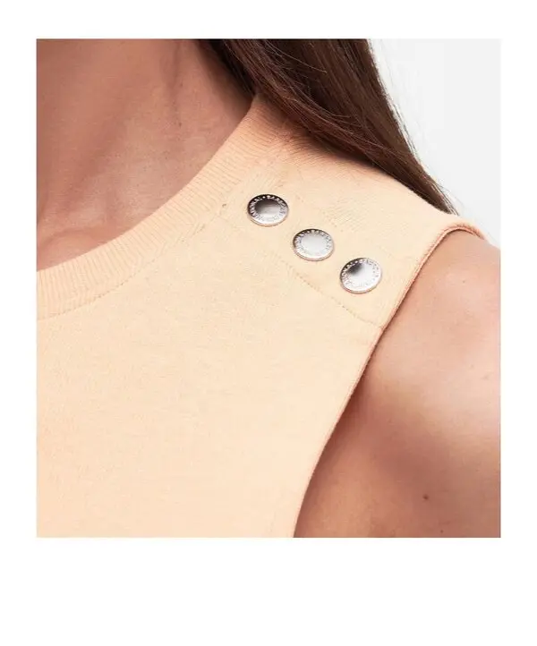 Barbour Sleeveless Round Neck Midi Dress
