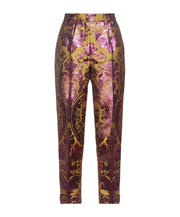 Dolce & Gabbana Paisley Print Brocade Trousers