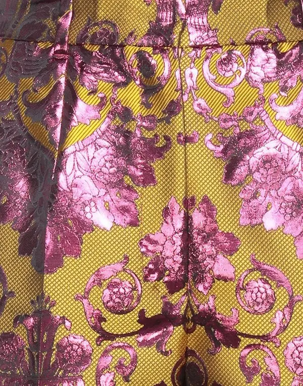 Dolce & Gabbana Paisley Print Brocade Trousers