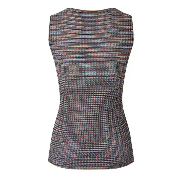 Missoni Sleeveless Top With Round Neck