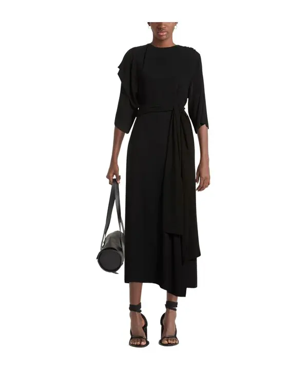 MAISON MARGIELA Crepe Georgette Maxi Dress