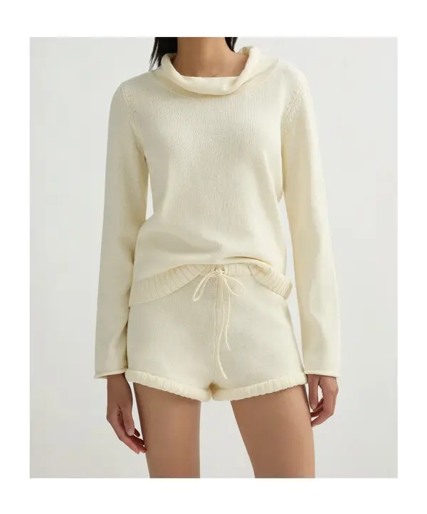 Posse Long Sleeve Knitwear With Rolled Collar