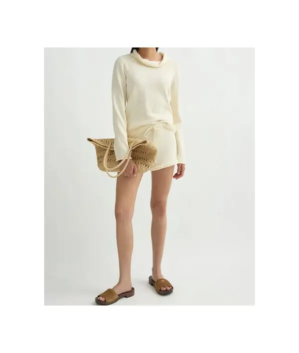 Posse Long Sleeve Knitwear With Rolled Collar