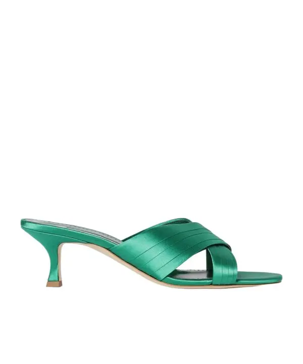 Manolo Blahnik Round-toe High-heeled Sandals
