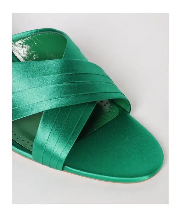 Manolo Blahnik Round-toe High-heeled Sandals