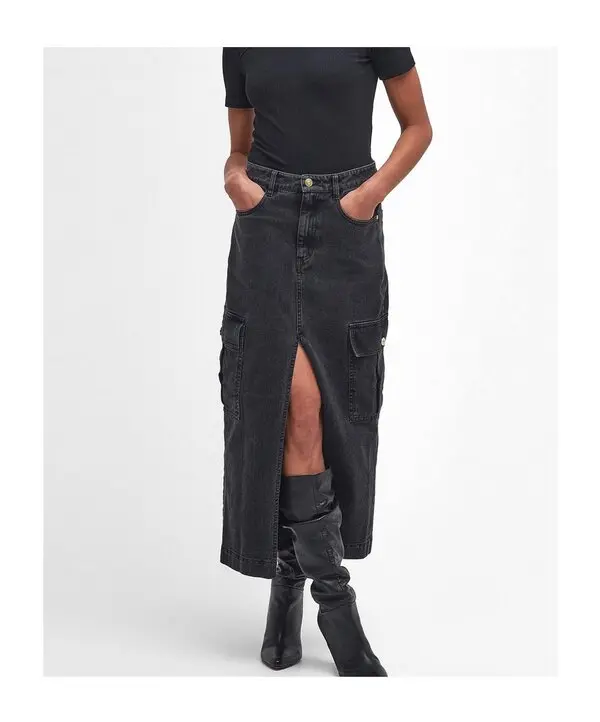 Barbour Tamsin Cargo Midi Skirt