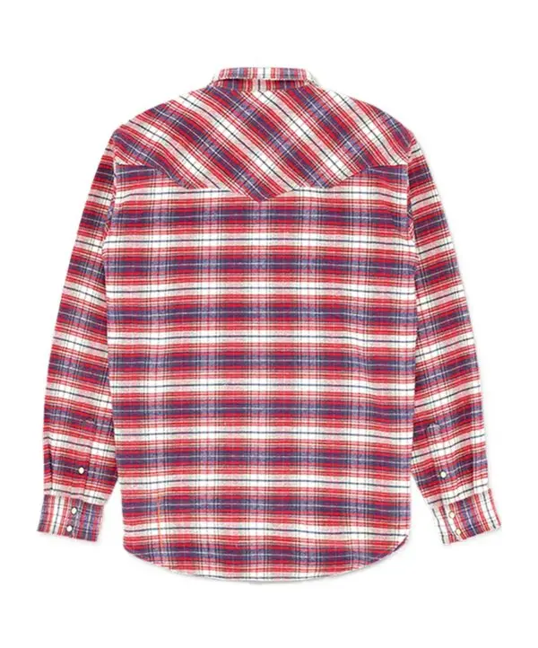 FORTELA Josh Checkered Cotton Western Shirt