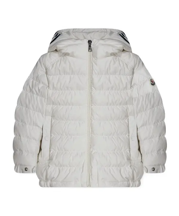Moncler Logo Patch Down Jacket