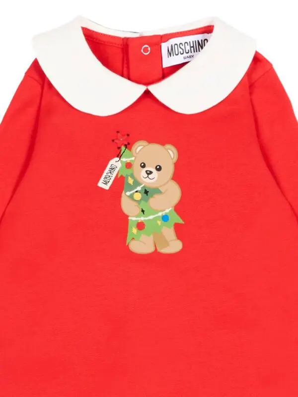 Moschino Teddy Bear Rounded-collar Pajama