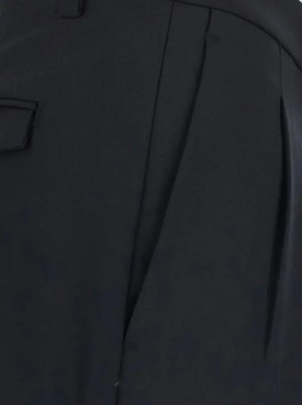 MICHAEL COAL Pleated Regular-fit Trousers
