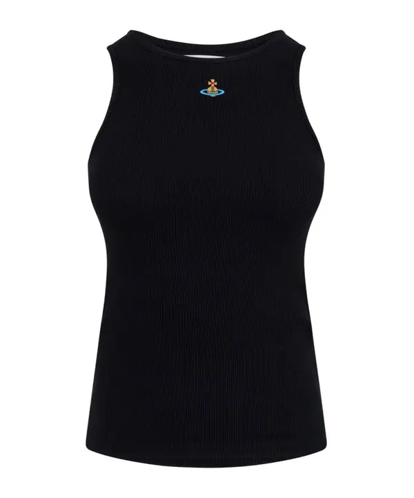 VIVIENNE WESTWOOD Logo Cotton 90s Vest