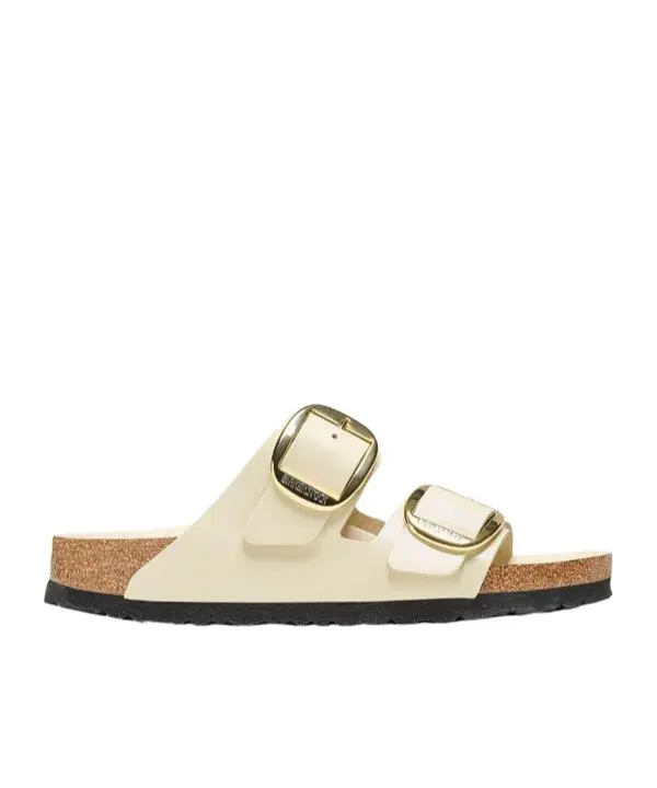 BIRKENSTOCK Arizona Big Buckle High Shine - Ecru