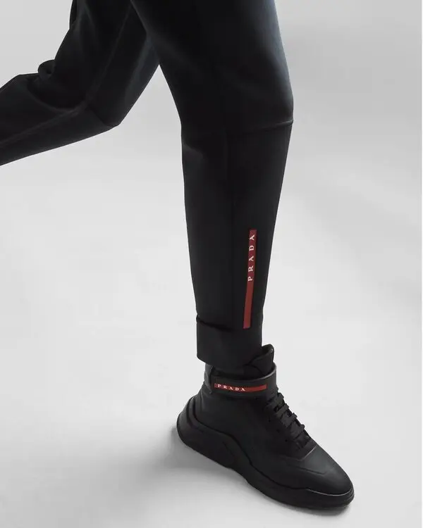 Prada Technical Knit Trousers