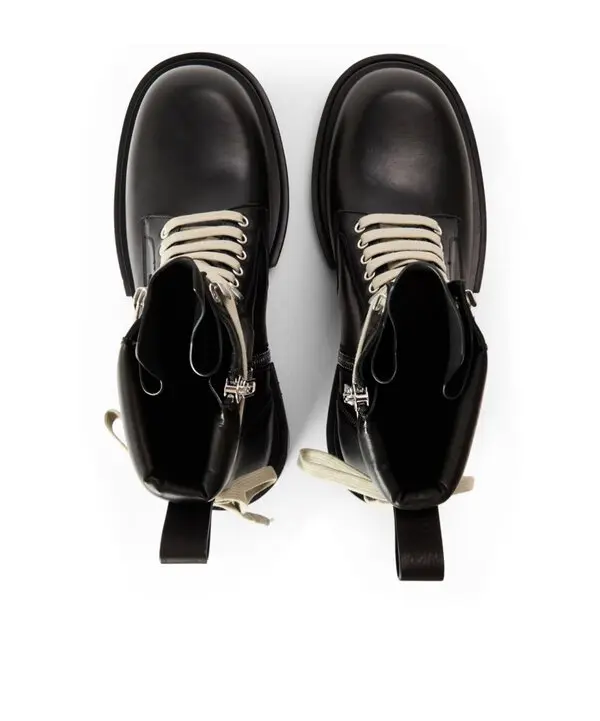 Rick Owens Side Zip Boots