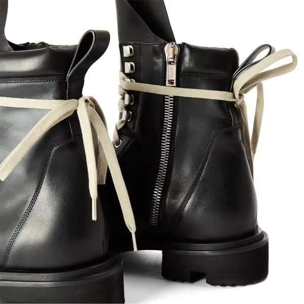 Rick Owens Side Zip Boots