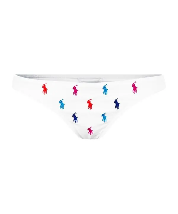 Polo Ralph Lauren Embroidered Pony Bikini Bottoms