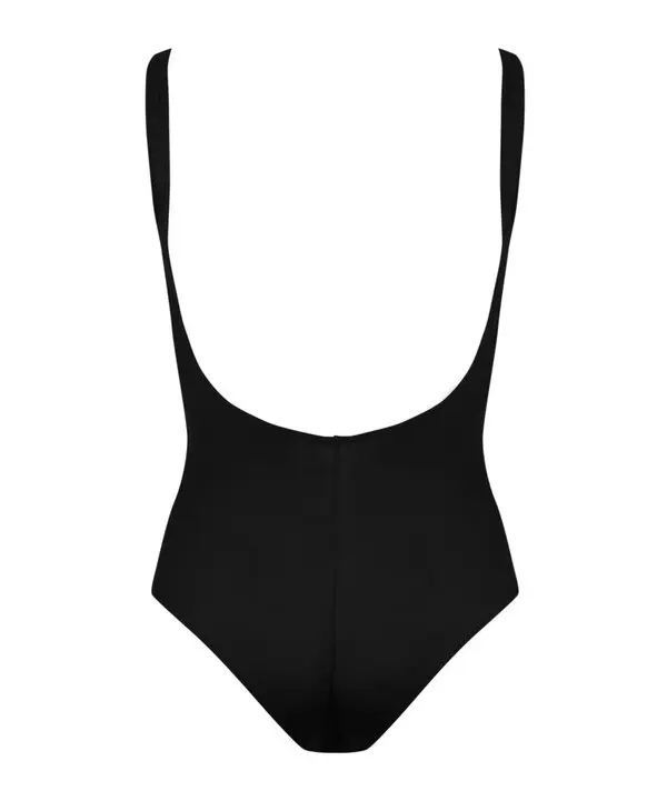 Polo Ralph Lauren Backless One-piece Swimsuit With Embroidered Pony
