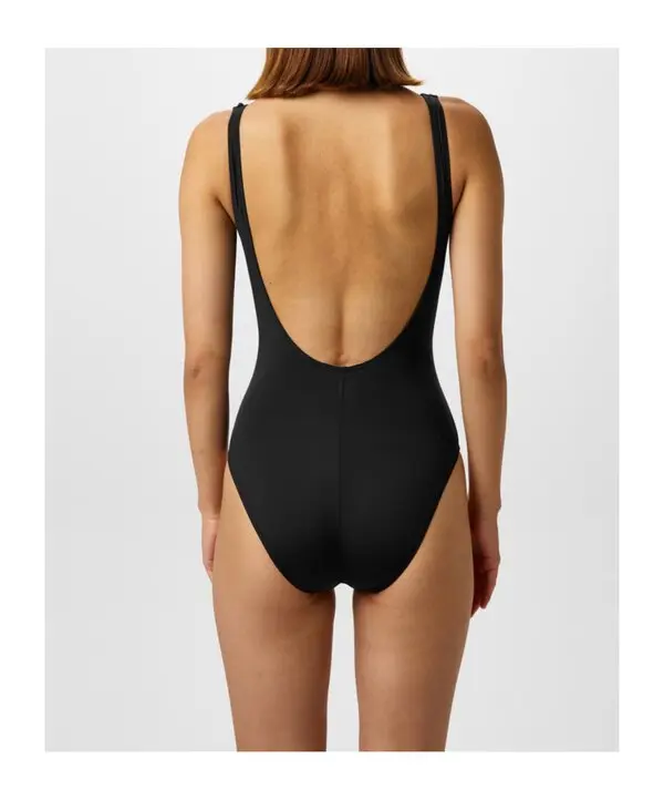 Polo Ralph Lauren Backless One-piece Swimsuit With Embroidered Pony