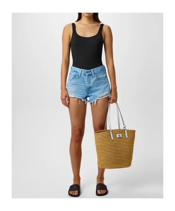 Polo Ralph Lauren Backless One-piece Swimsuit With Embroidered Pony