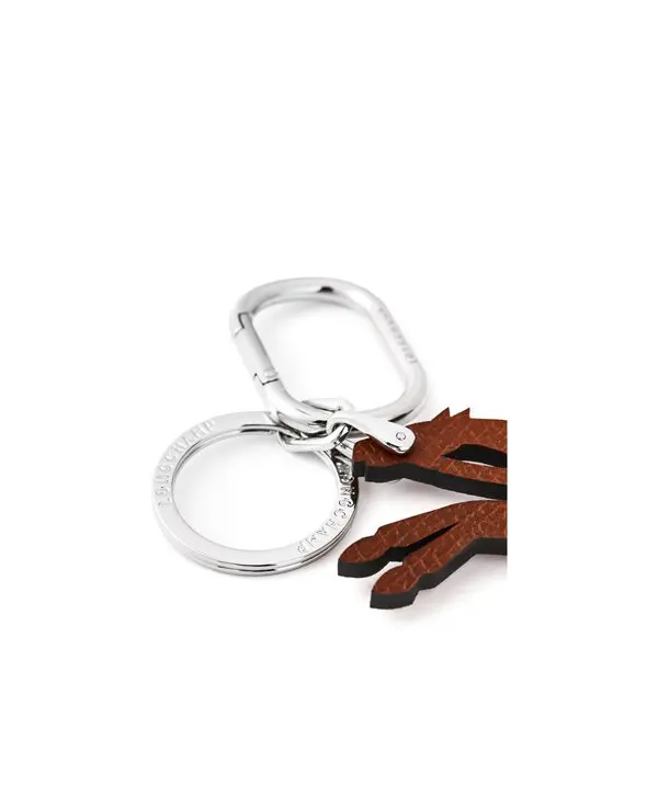 Longchamp Le Pliage Leather Key-ring