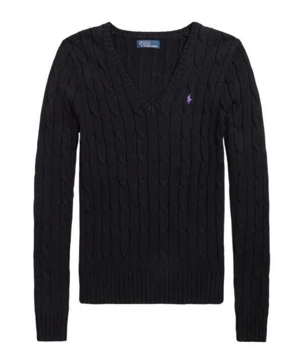 Polo Ralph Lauren V-neck Sweater - Black
