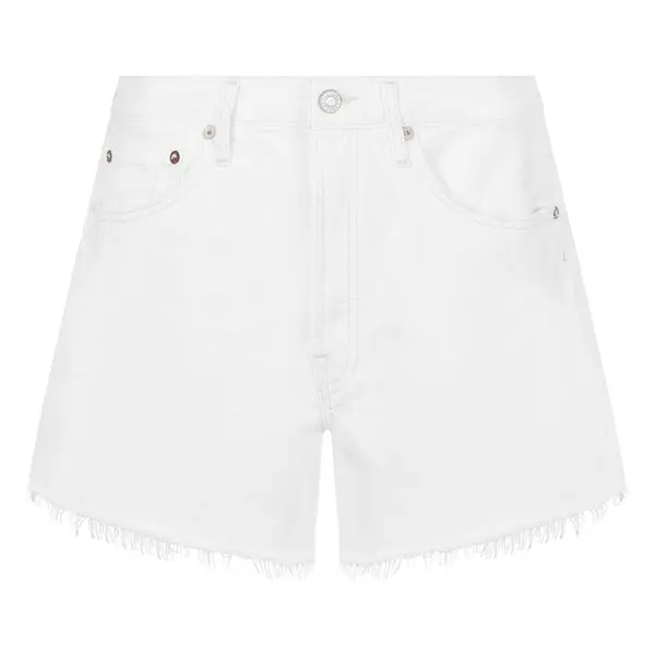AGOLDE Denim Shorts With Multiple Pockets