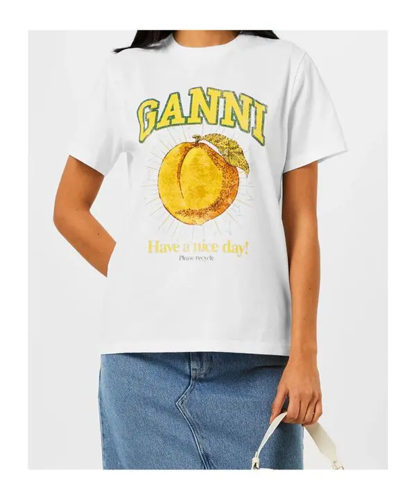 GANNI Graphic T-shirt