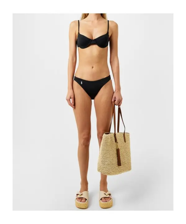 Polo Ralph Lauren Steel Ring Bikini Top