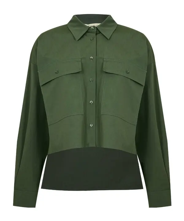 Max Mara Carter Long-sleeve Plain Shirt