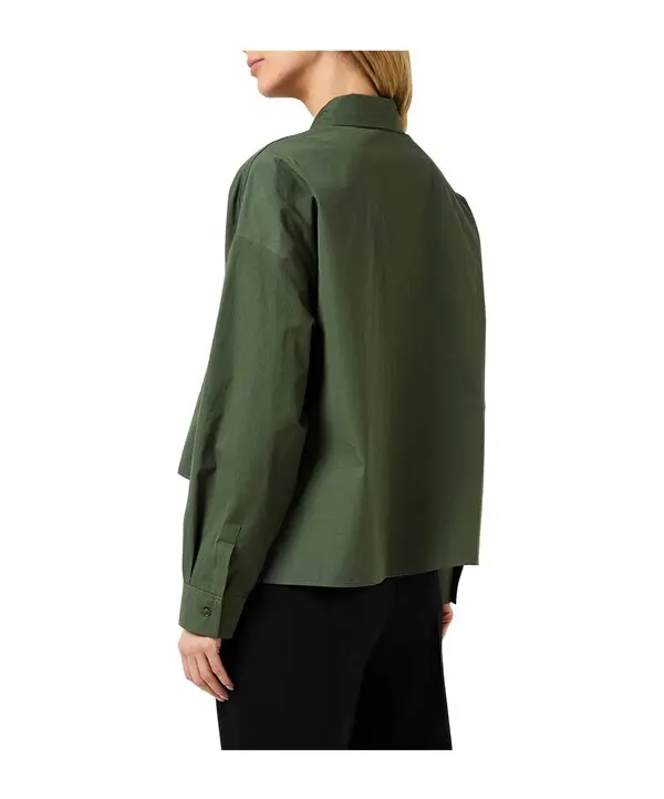 Max Mara Carter Long-sleeve Plain Shirt