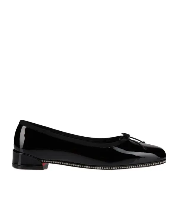 CHRISTIAN LOUBOUTIN Sweetie Strass Ballerinas
