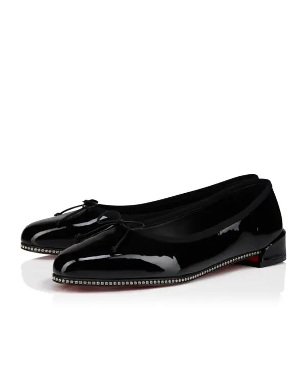 CHRISTIAN LOUBOUTIN Sweetie Strass Ballerinas