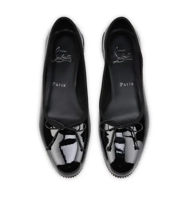 CHRISTIAN LOUBOUTIN Sweetie Strass Ballerinas