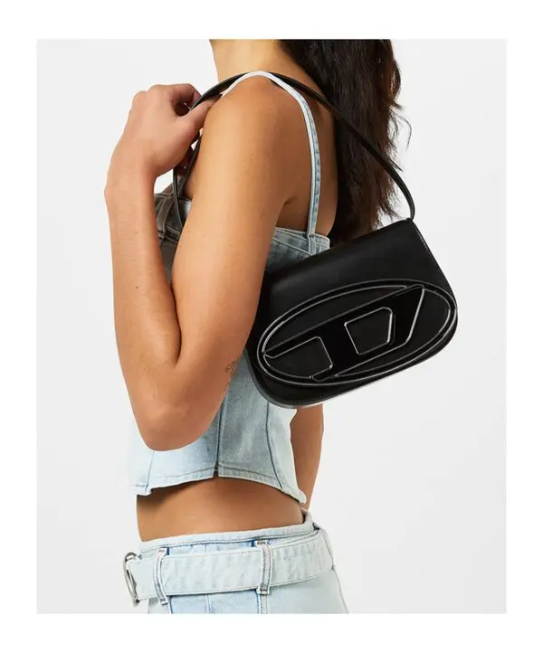 DIESEL® 1dr Shoulder Bag - Black