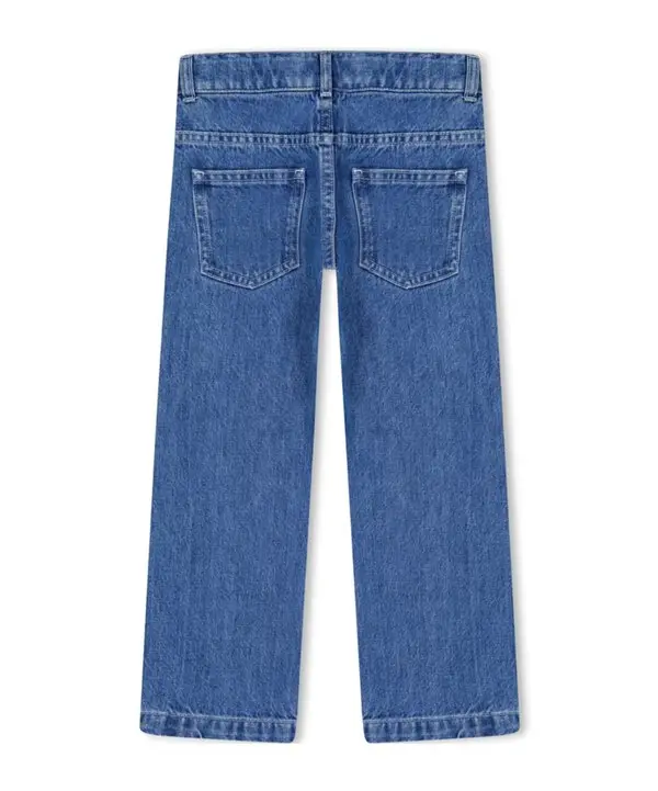Fendi Logo Embroidered Jeans