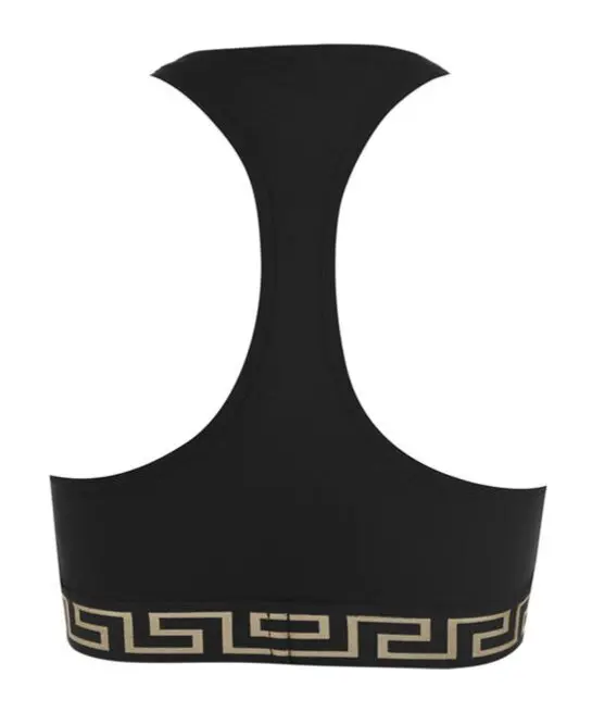 Versace Logo Bra