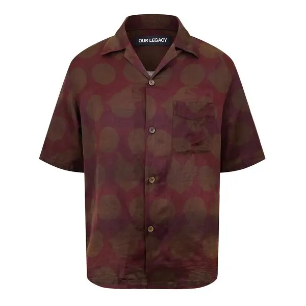Our Legacy Printed Short-sleeved Shirt