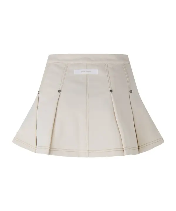 Palm Angels Pleated Mini Skirts