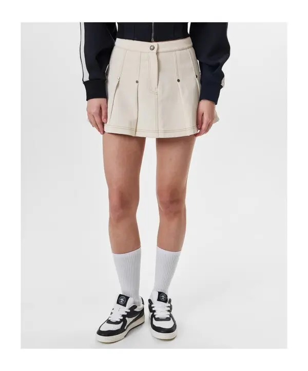 Palm Angels Pleated Mini Skirts