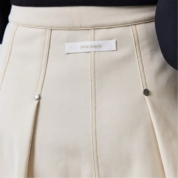 Palm Angels Pleated Mini Skirts