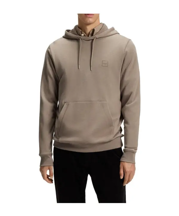 Hugo Boss Wetalk Logo Patch Hoodie