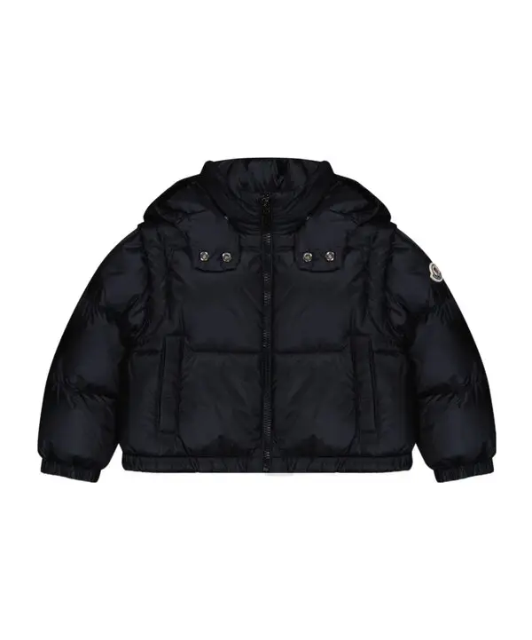 Moncler Logo Patch Down Jacket