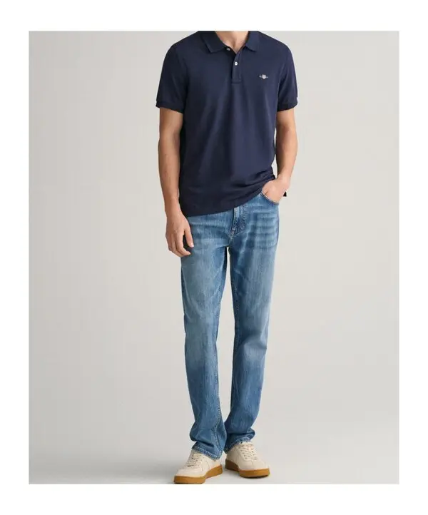 Gant Logo Short Sleeve Polo Shirt
